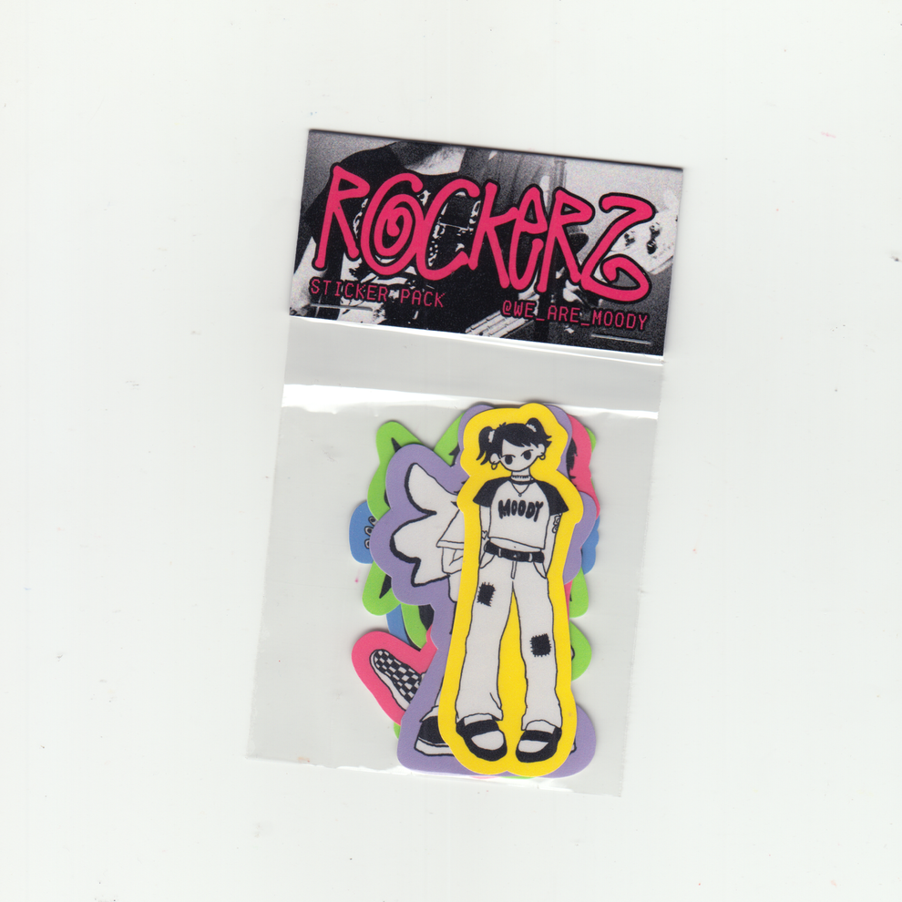 ROCKERZ STICKER PACK – moody club
